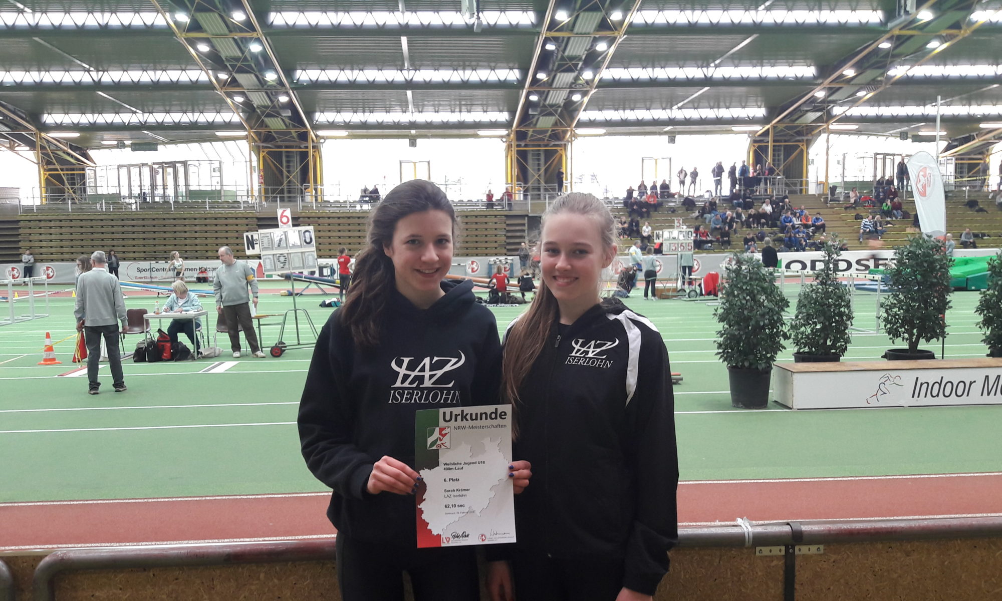 Sarah Krämer auf Rang 6 in NRW – LAZ Iserlohn